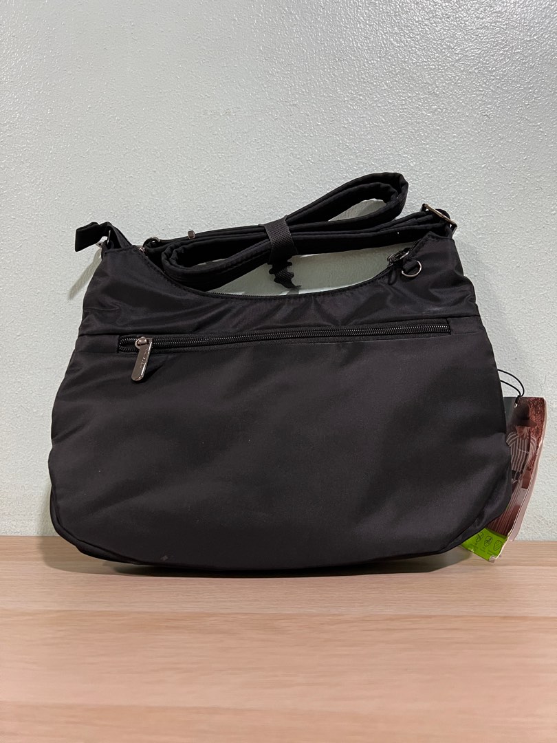Travelon Anti-Theft RFID protected Tailored Hobo (Black), Luxury, Bags ...