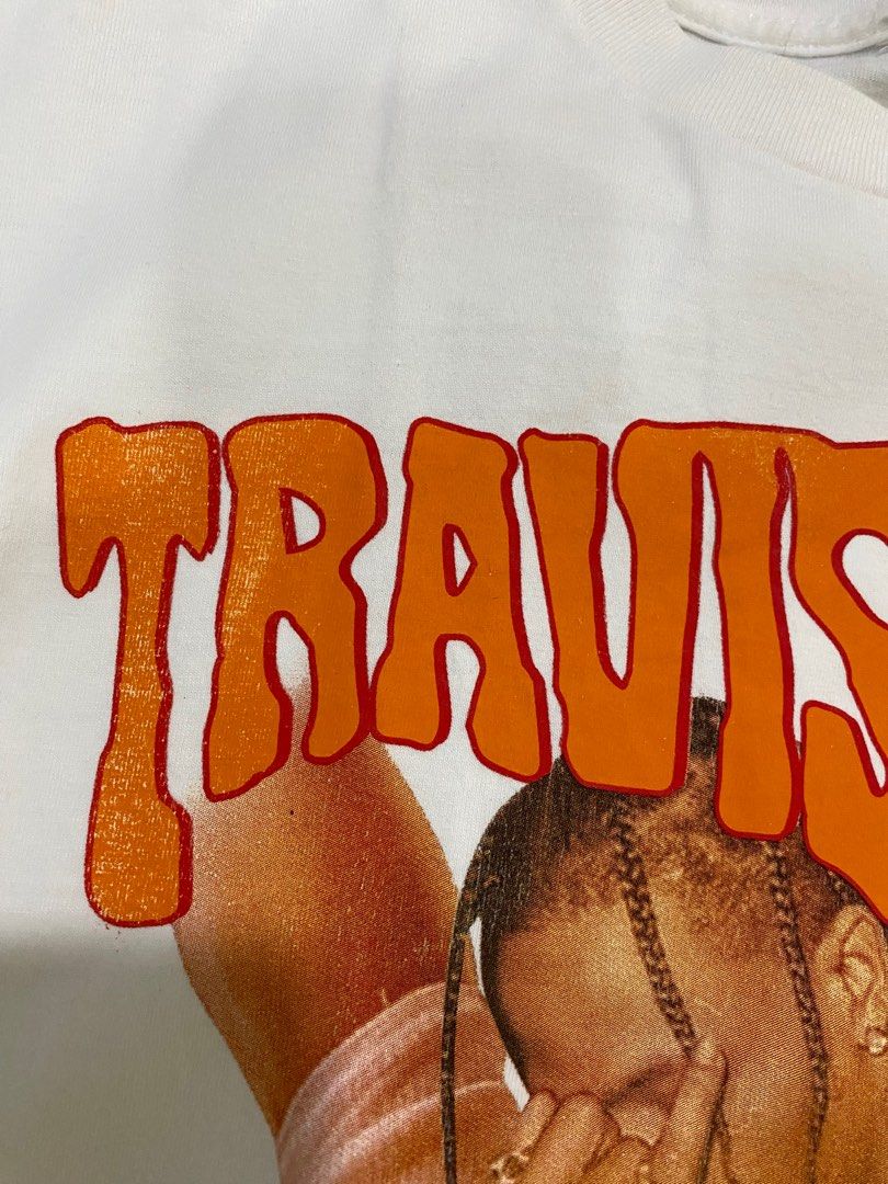 Travis Scott Oversized T-Shirt, Men's Fashion, Tops & Sets, Tshirts ...