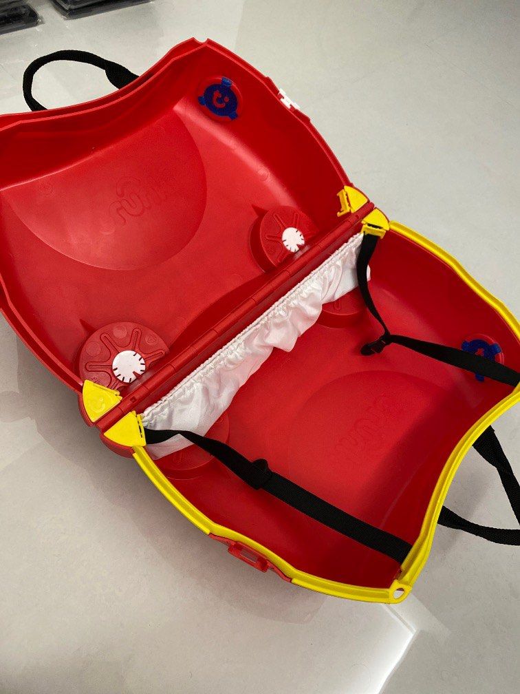 Trunki fire truck luggage, Babies & Kids, Going Out, Other Babies Going ...