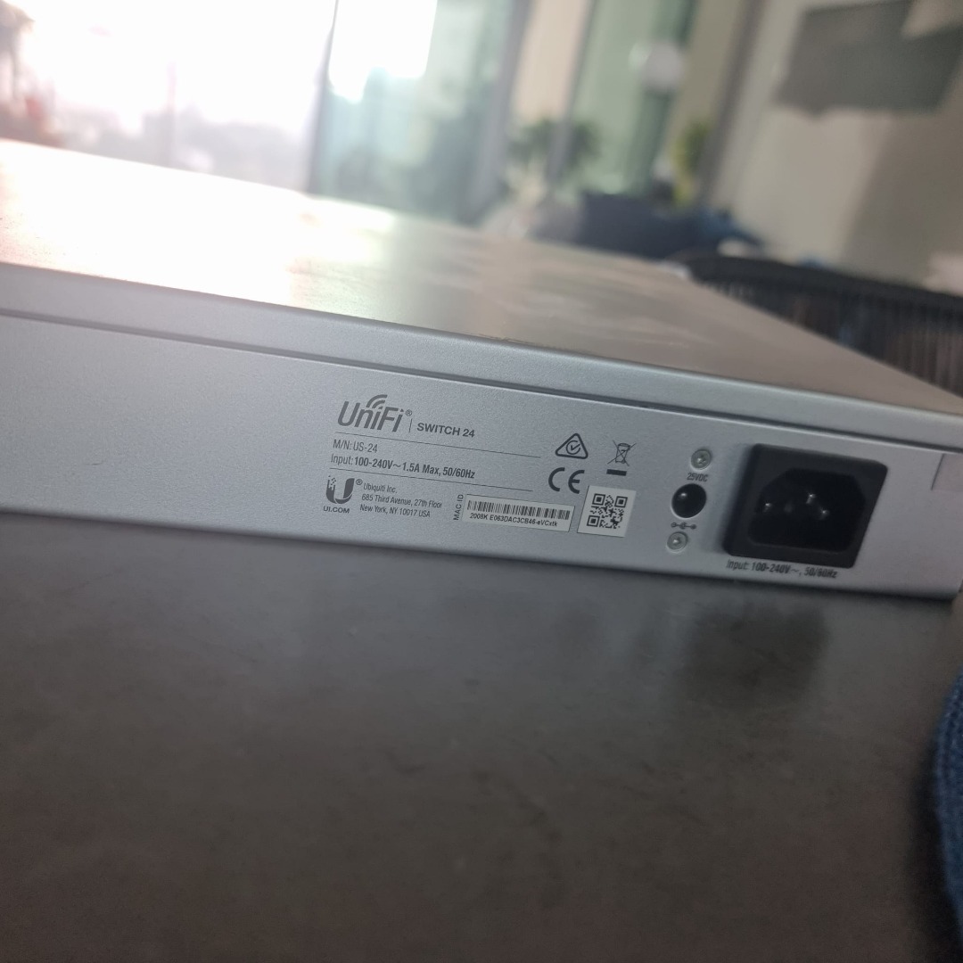 Ubiquiti Unifi Usw 24 Switch 24 Port Non Poe Computers And Tech Parts And Accessories Networking