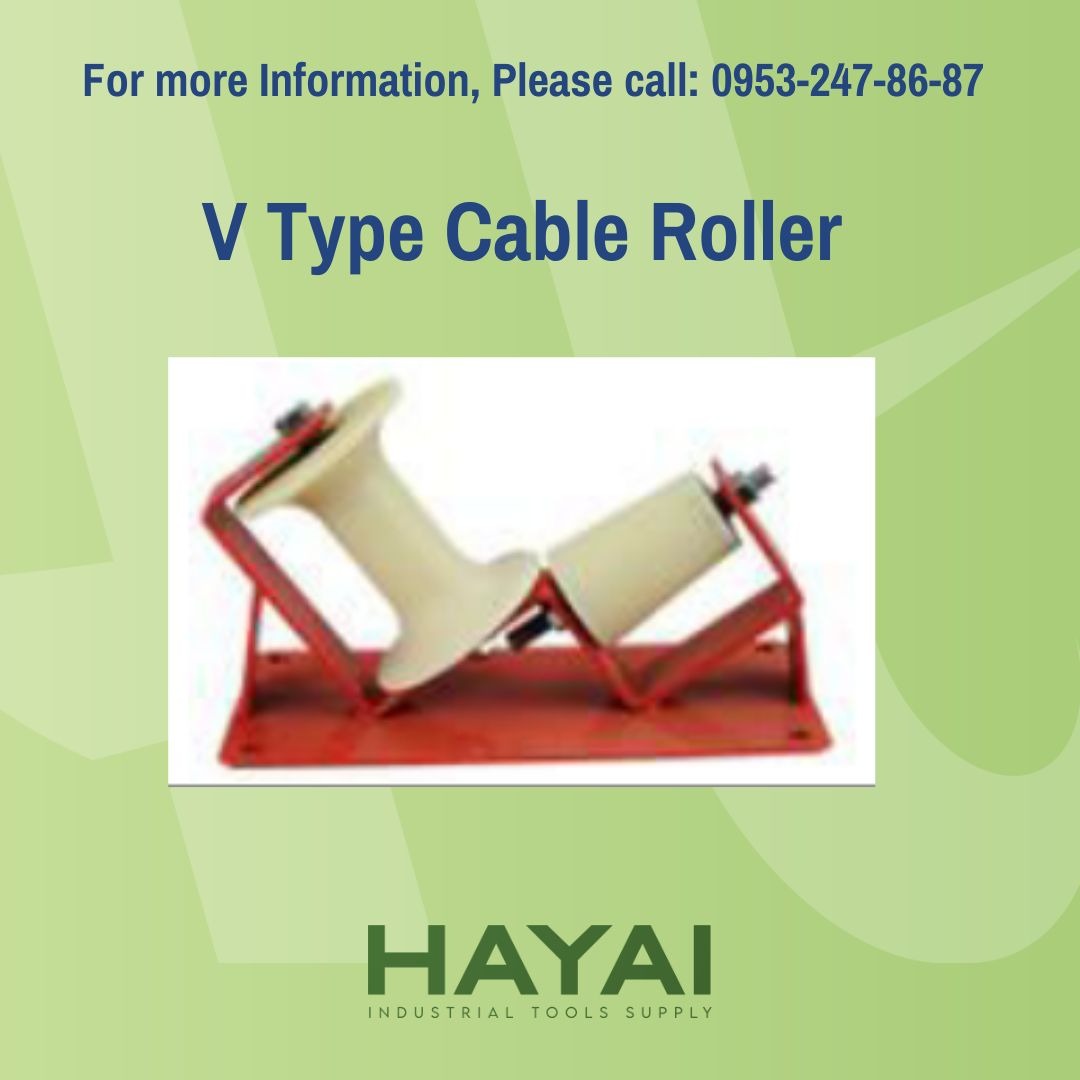 V Type Cable Roller, Commercial & Industrial, Construction Tools ...