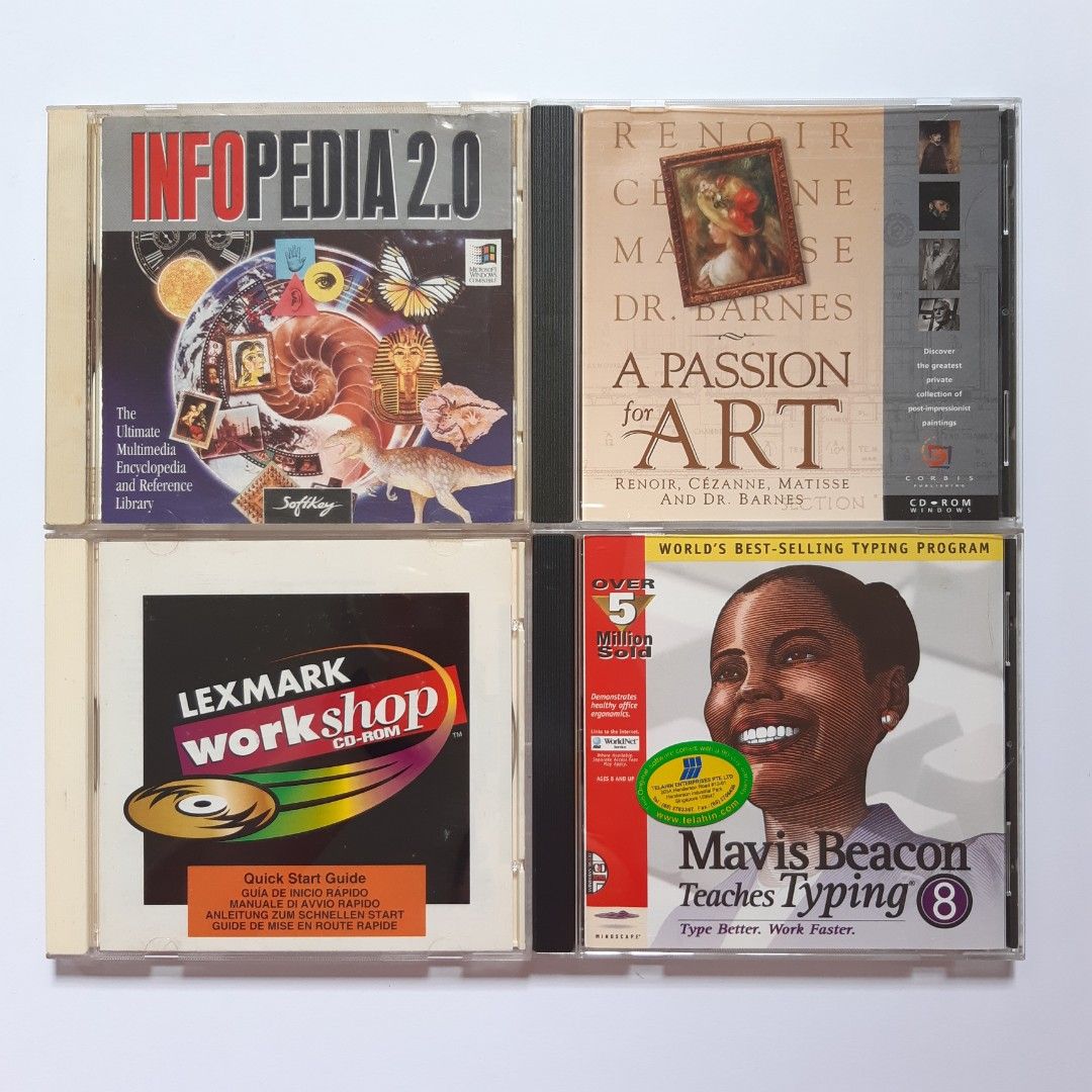 Various CD-ROMs, Hobbies & Toys, Music & Media, CDs & DVDs on Carousell
