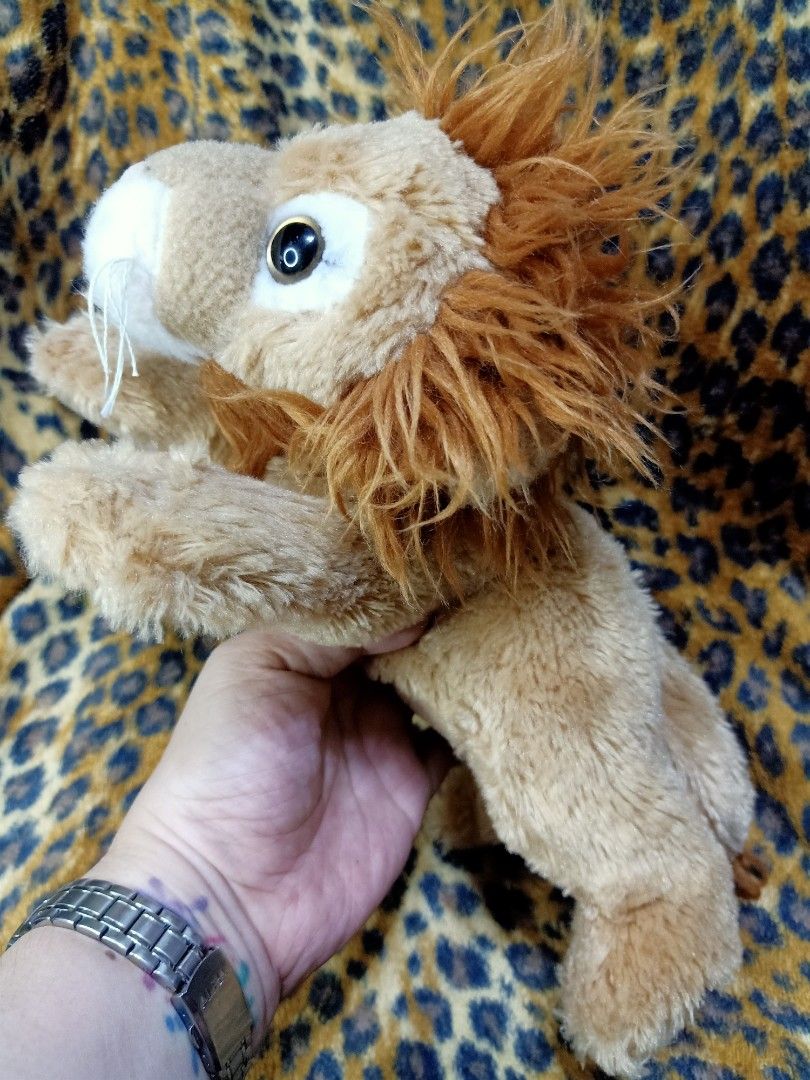 VERY CUTE REALISTIC LION PLUSH TOY BY RAVENSDEN SUMA COLLECTION ...