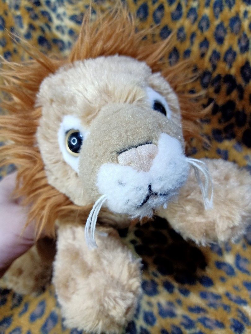 VERY CUTE REALISTIC LION PLUSH TOY BY RAVENSDEN SUMA COLLECTION ...