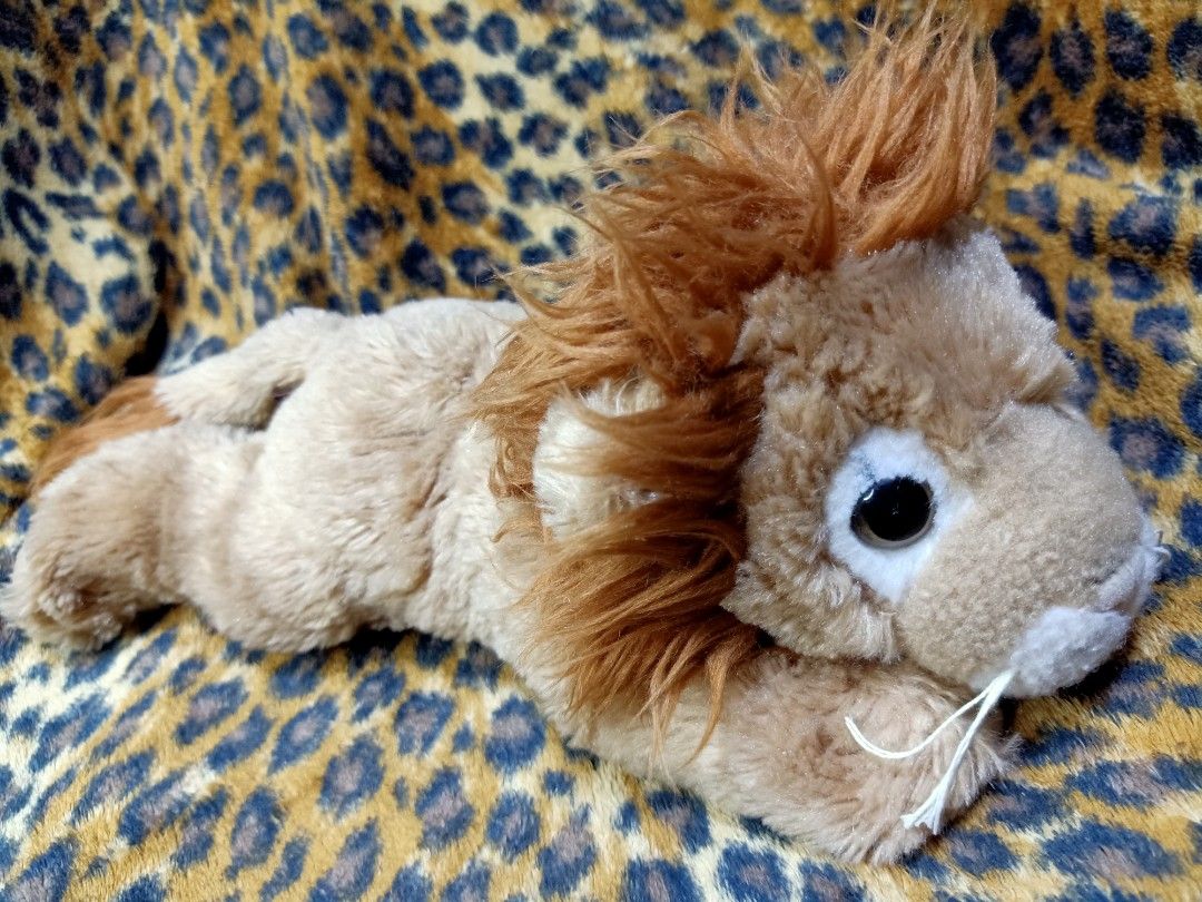 VERY CUTE REALISTIC LION PLUSH TOY BY RAVENSDEN SUMA COLLECTION ...