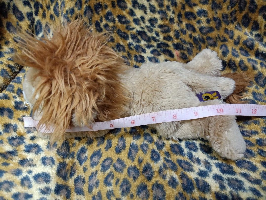 VERY CUTE REALISTIC LION PLUSH TOY BY RAVENSDEN SUMA COLLECTION ...