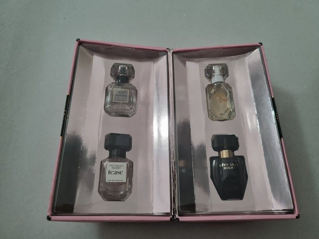 Victoria Secret mini perfume set, Beauty & Personal Care, Fragrance ...