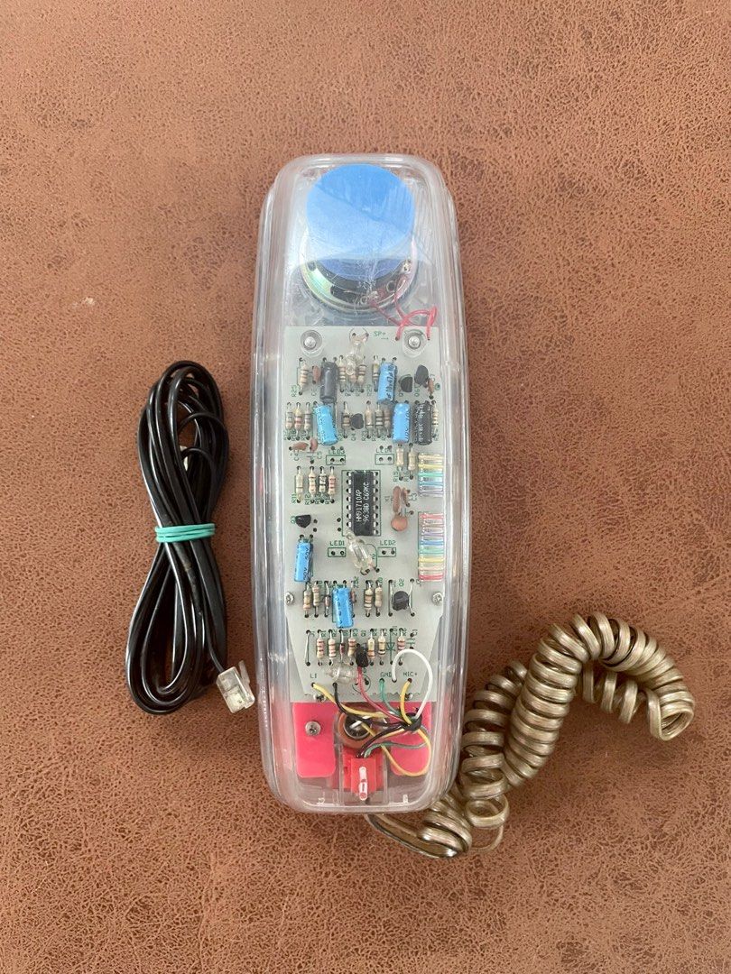Vintage COBY 80's Transparent Trimline Telephone, Mobile Phones ...