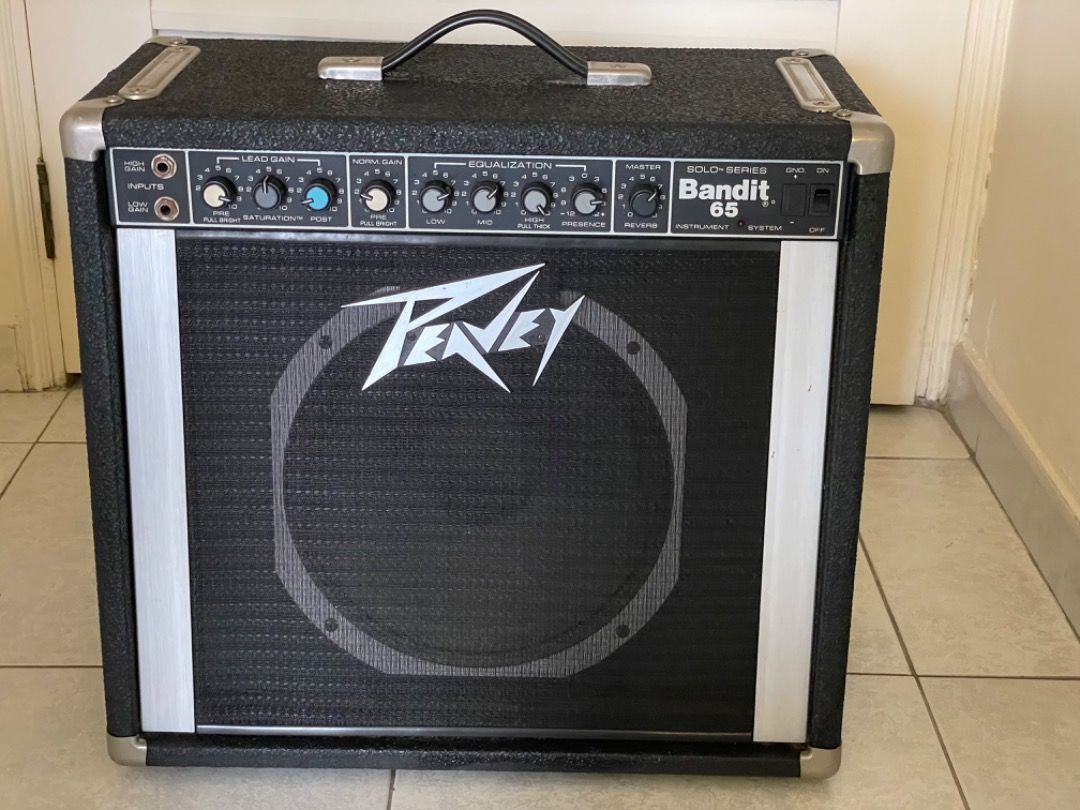 Vintage Peavey Bandit 65 solo series 1987 - Guitar Amp, Hobbies & Toys ...