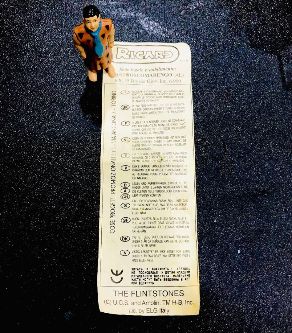 VINTAGE RICARD THE FLINTSTONES FAMILY SERIES - SET OF 14 - SUPER RARE ...