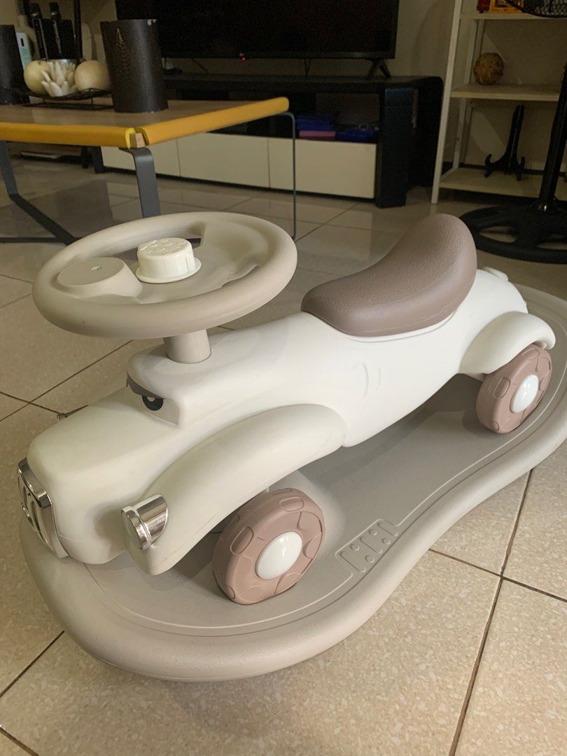 Vintage rocking car, Babies & Kids, Infant Playtime on Carousell