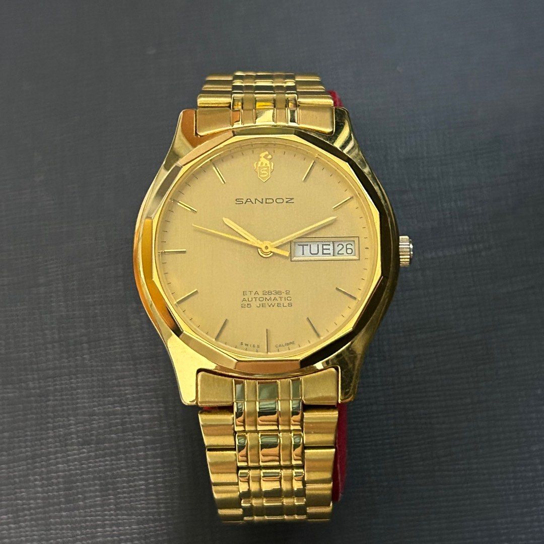 Vintage Sandoz Watch, Hobbies & Toys, Memorabilia & Collectibles ...