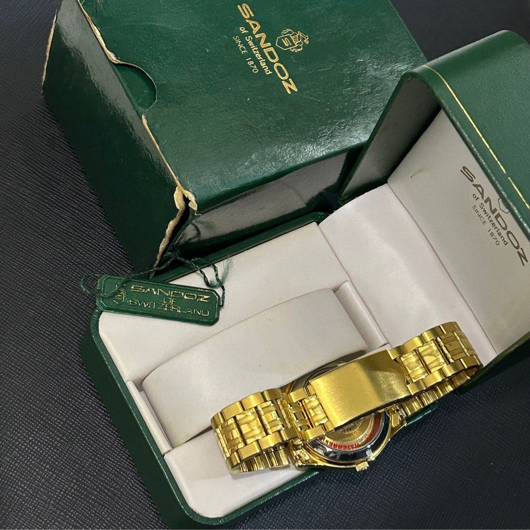 Vintage Sandoz Watch, Hobbies & Toys, Memorabilia & Collectibles ...