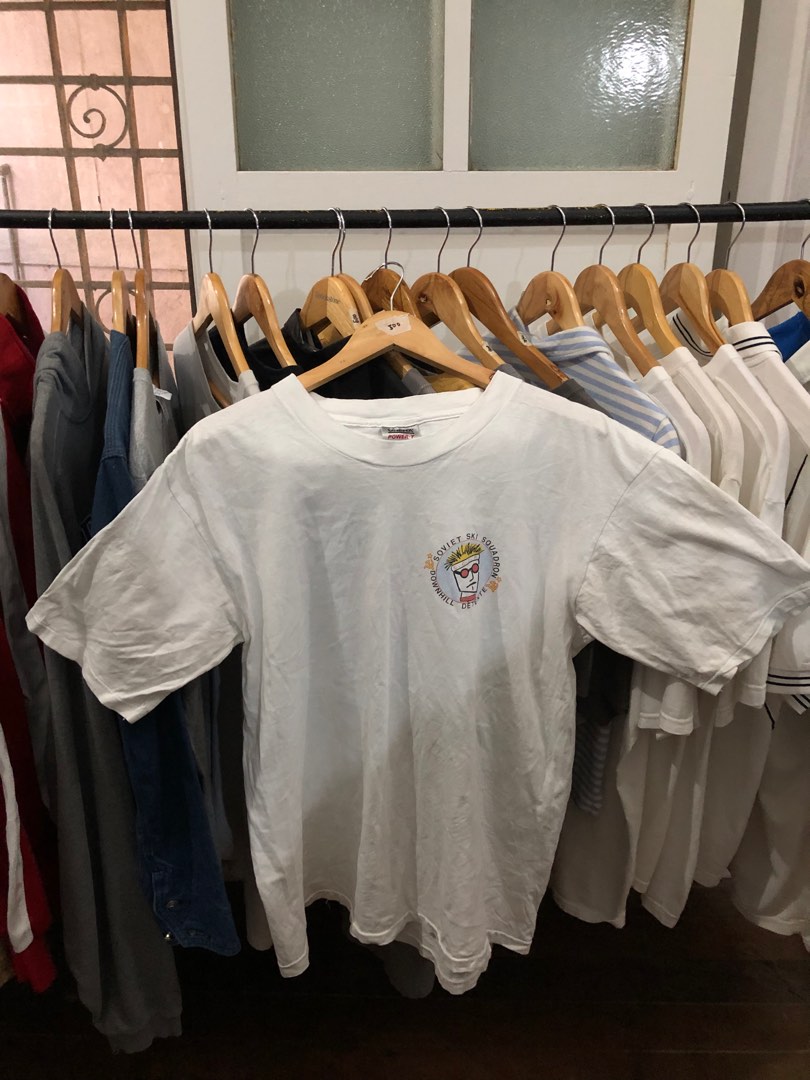 Vintage Soviet Ski Squad Oneita tag 1987, Men's Fashion, Tops & Sets ...