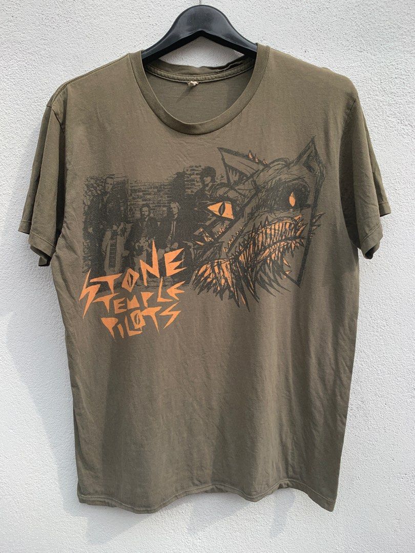 Vintage Stone Temple Pilots STP Rock Band Tshirt, Men's Fashion, Tops ...