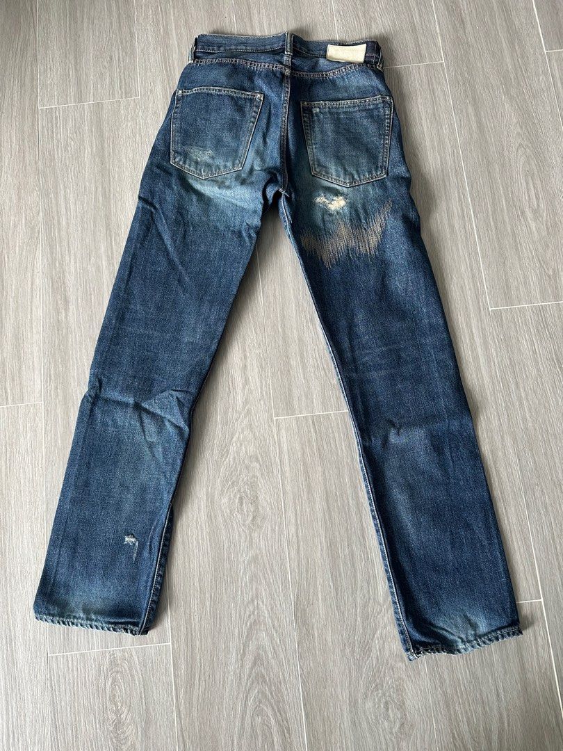 Visvim jeans 01D1 W30xL32 made in Japan, 男裝, 褲＆半截裙, 牛仔褲 - Carousell