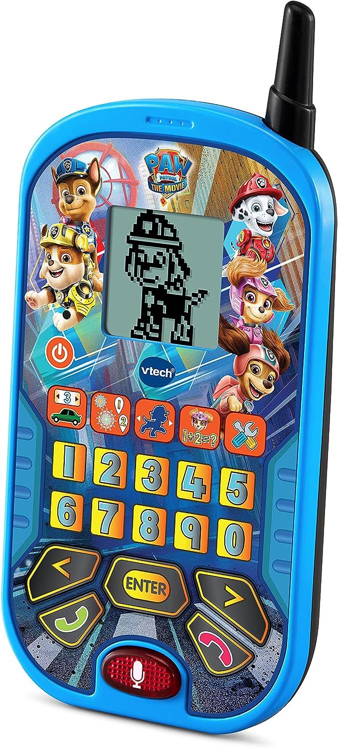 VTech PAW Patrol - The Movie: Learning Phone, Blue, Hobbies & Toys ...