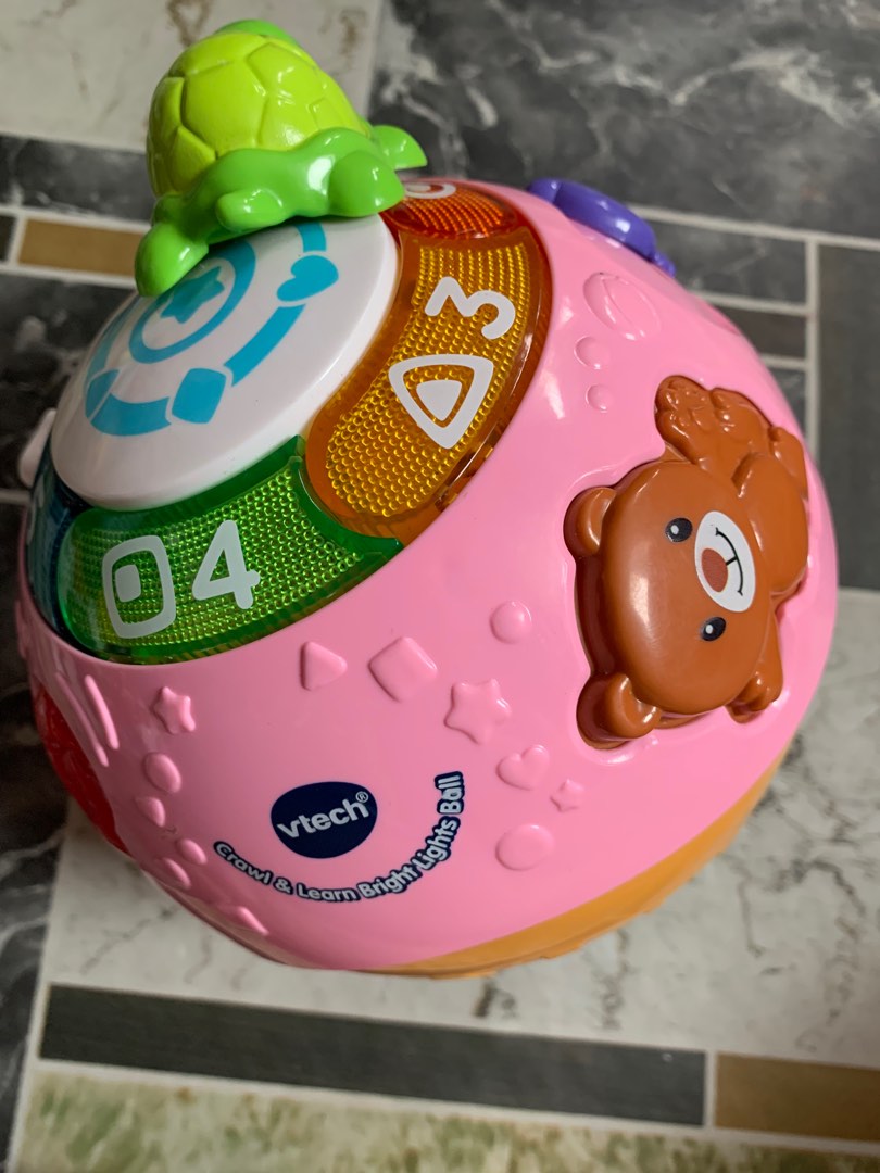VTech Wiggle and Crawl Ball, Hobbies & Toys, Toys & Games on Carousell
