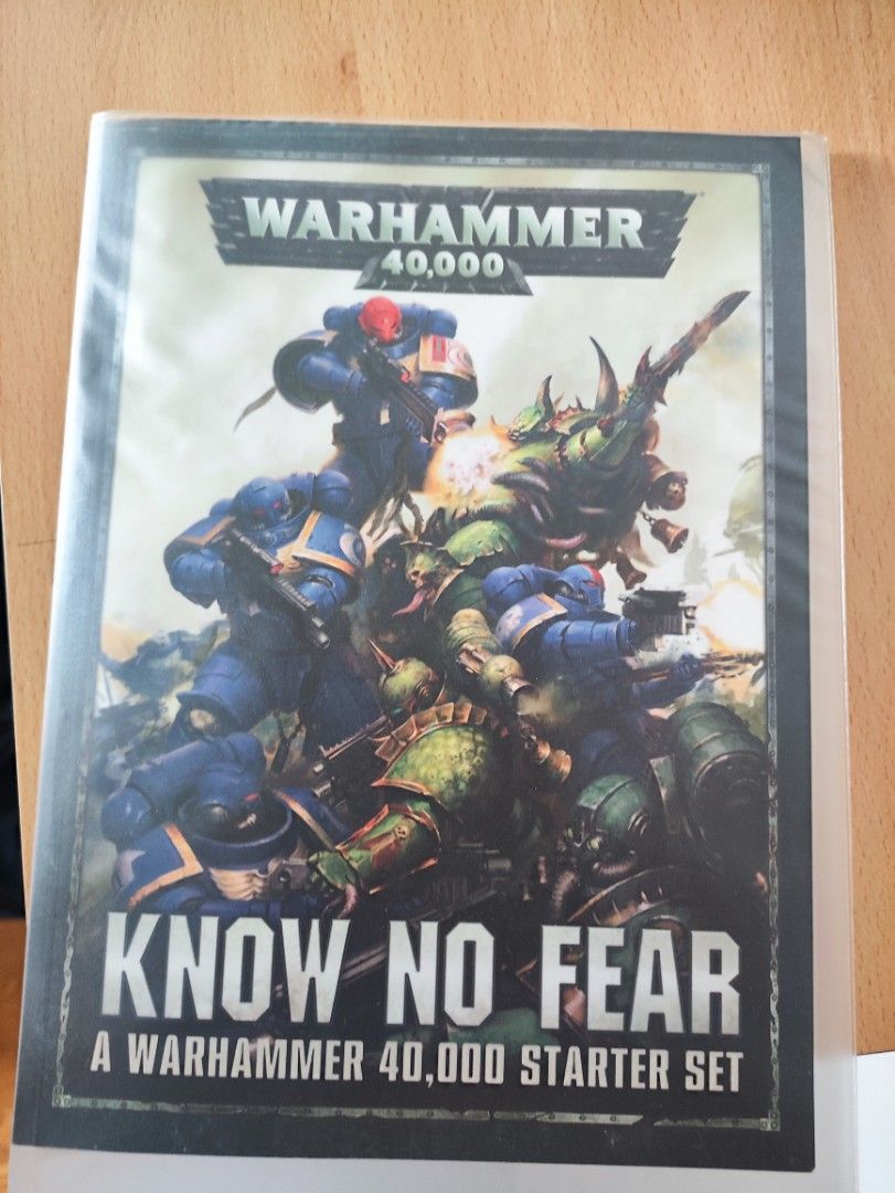 Warhammer 40k Know no fear rulebook core, Hobbies & Toys, Books ...