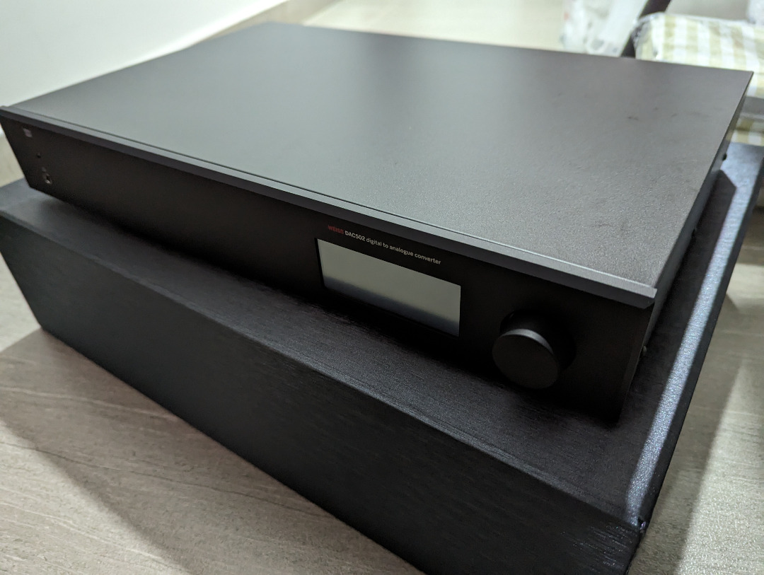 Weiss DAC502-4CH (or MK2) Black, Audio, Other Audio Equipment on Carousell