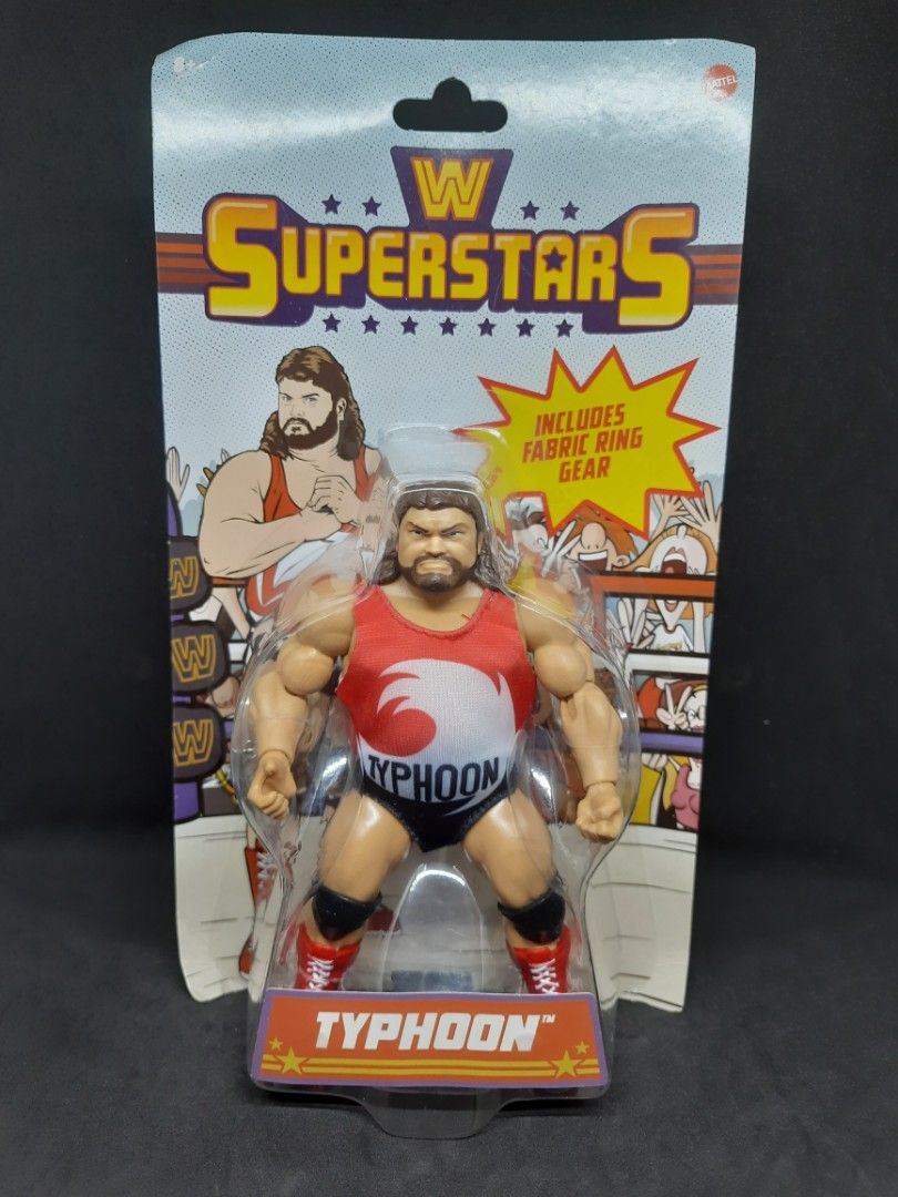WWE Superstars Typhoon, Hobbies & Toys, Toys & Games on Carousell