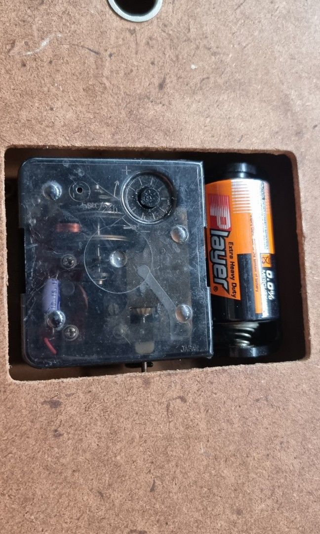 1980s Rhythm Transistor Wall Clock Japan Original Engine seiko casio ...