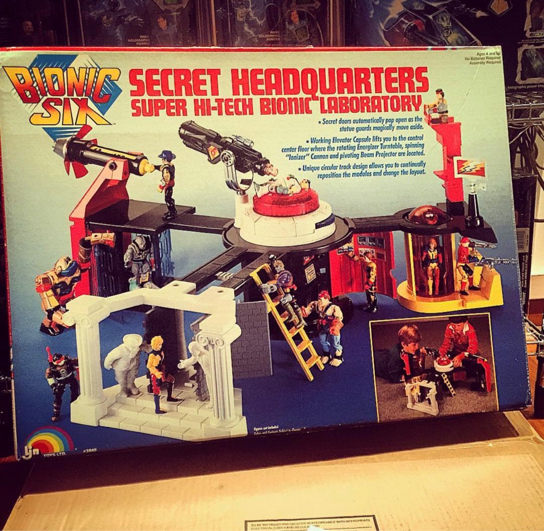 1986 Bionic Six Headquarters playset!!! WOW!!! Sealed misb, Hobbies ...