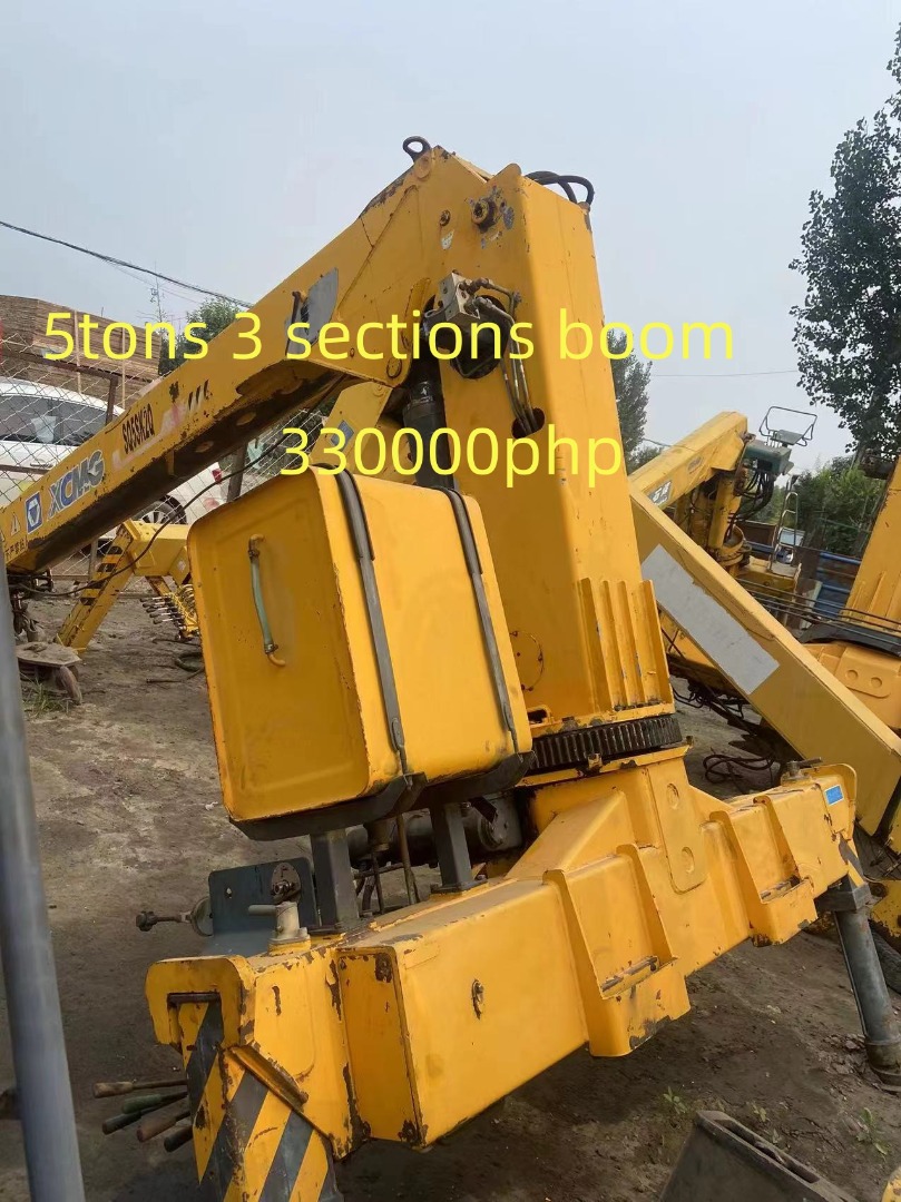 5tons 3 sections boom, Commercial & Industrial, Construction Tools ...