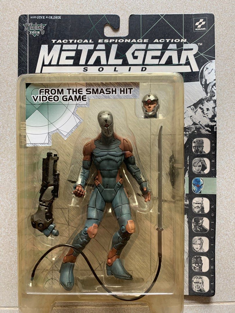 全新 1998 McFarlane Toys Metal Gear Solid Action Figure 1 套8個, 興趣及遊戲, 玩具 ...