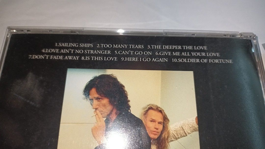 發燒天碟 付側紙 Whitesnake Starkers In Tokyo 日本版 舊版 CD 1997年 2039YEN 日本本土版, 興趣 ...