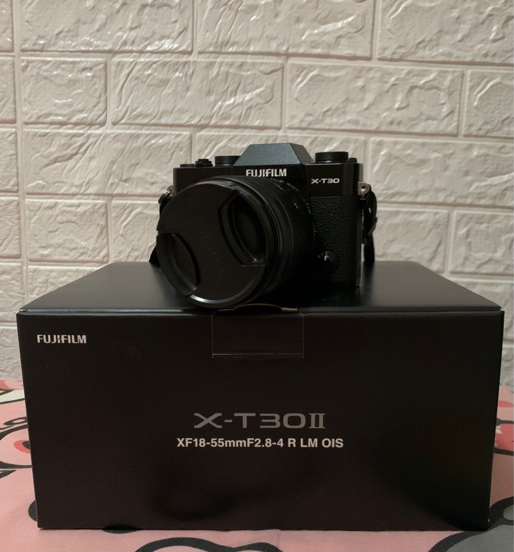 （行貨）富士 Fujifilm X-T30 II XF 18-55mm F2.8-4 R LM OIS (BK), 攝影器材, 相機 - Carousell