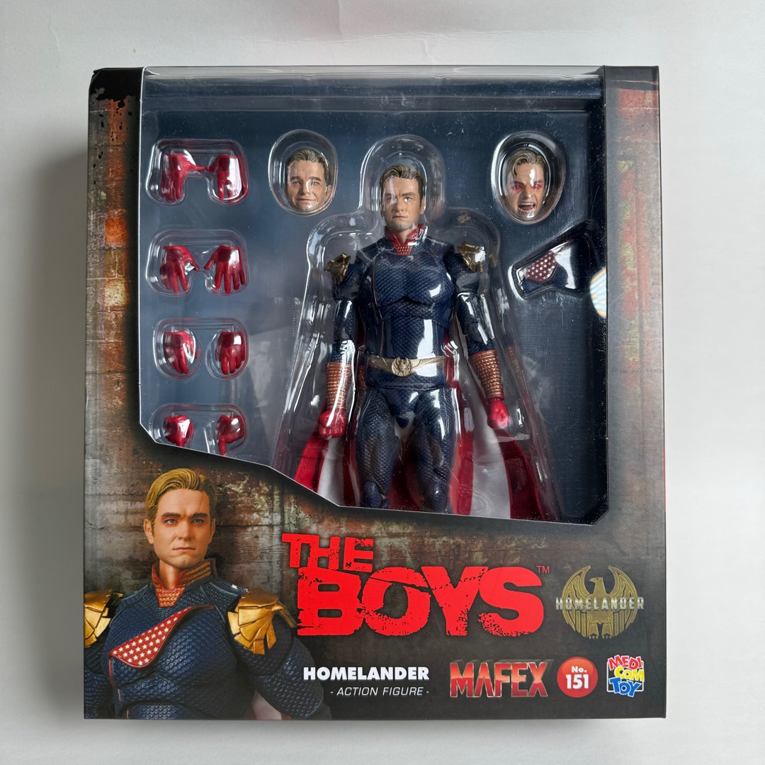 日版 MADEX Homelander the boys black noir not superman omiman 1/6 1/12 ...