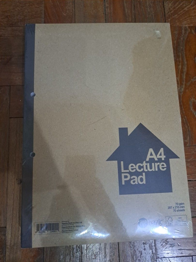 A4 Lecture Pad, Hobbies & Toys, Stationery & Craft, Stationery & School ...