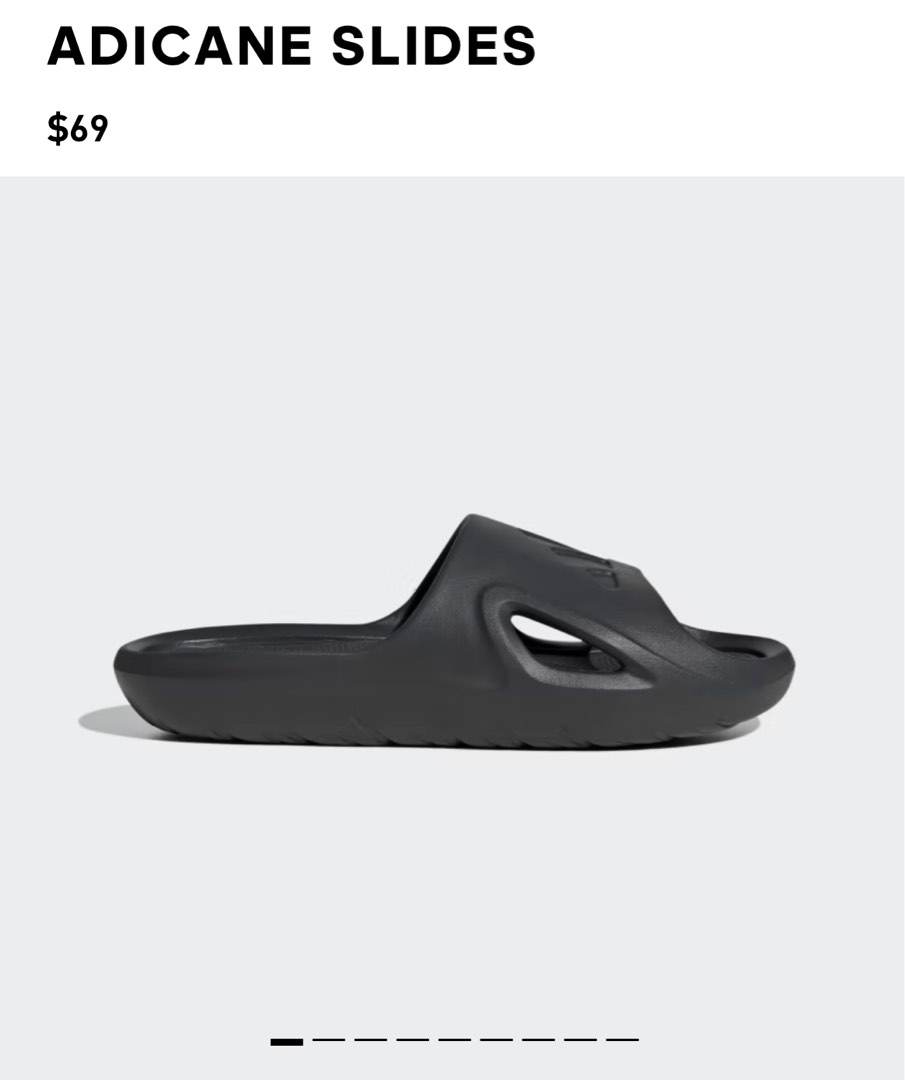 Adidas Adicane Slide, Men's Fashion, Footwear, Flipflops and Slides on ...