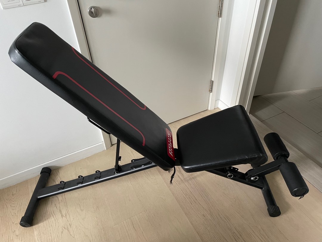 Adjustable compact weight bench, Sports Equipment, Exercise & Fitness ...