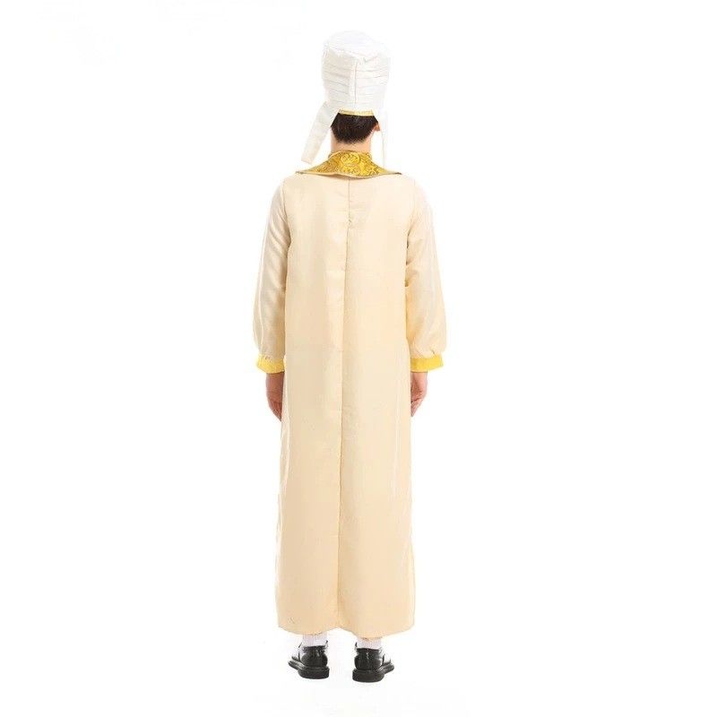 For RENT: Adult / Teen Aladdin Arabian Prince Costume Feather Hat Suits ...