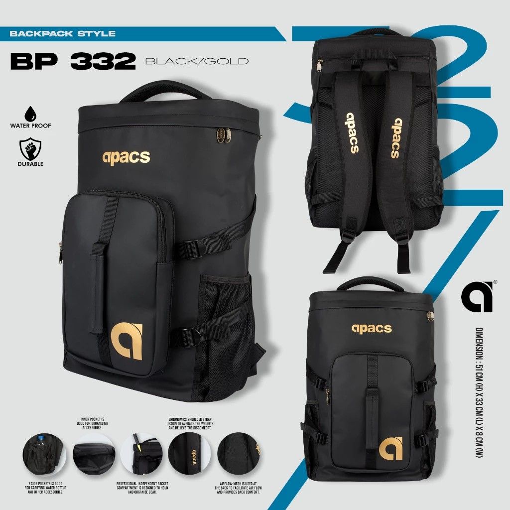 APACS Badminton Backpack, Sports Equipment, Other Sports Equipment and ...