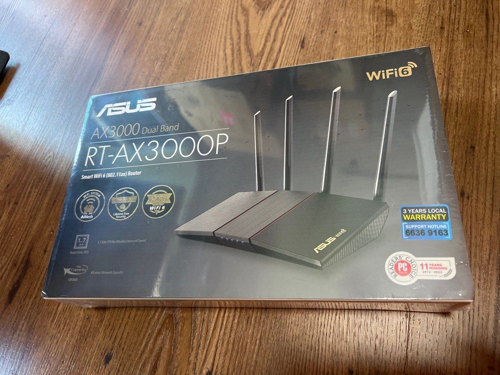 Asus Wifi 6 Router RT-AX3000P, Computers & Tech, Parts & Accessories ...