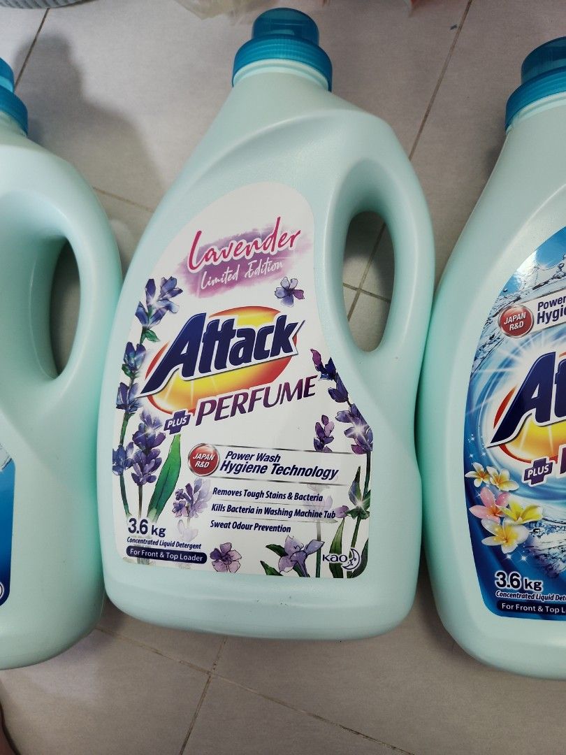 Attack perfume detergent 3.6 kg, Furniture & Home Living, Cleaning ...