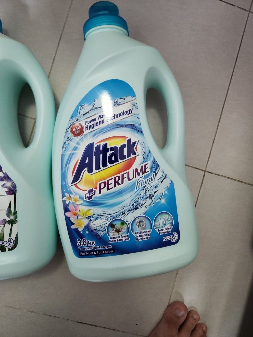 Attack perfume detergent 3.6 kg, Furniture & Home Living, Cleaning ...