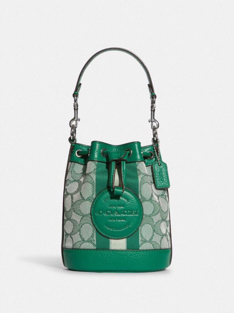 Authentic Coach Mini Dempsey Bucket Bag, Luxury, Bags & Wallets on ...