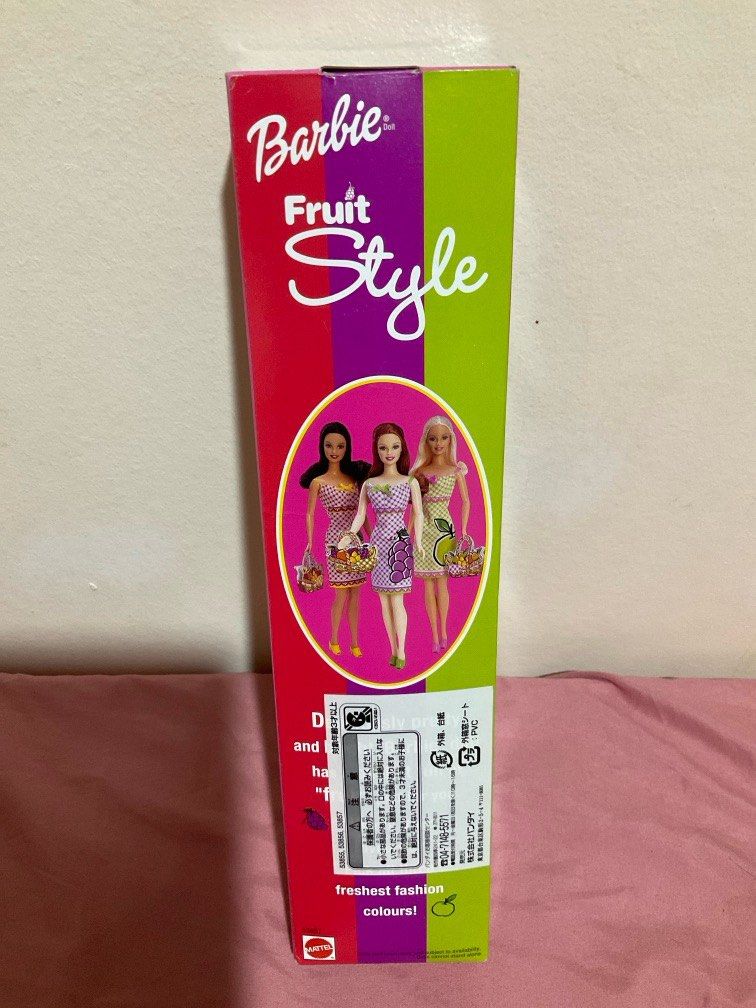 Barbie fruit style 🍇 2001, Hobbies & Toys, Toys & Games on Carousell
