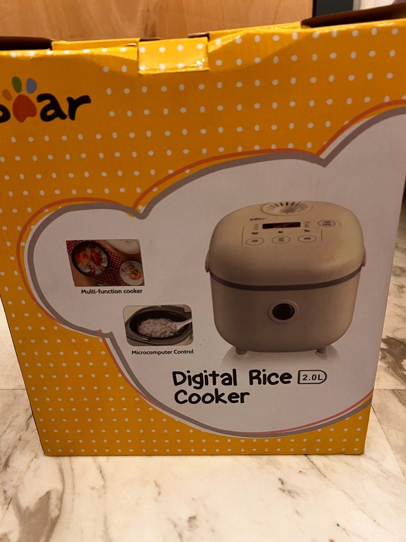 Bear Multi-Function Digital Rice Cooker 2.0l, TV & Home Appliances ...