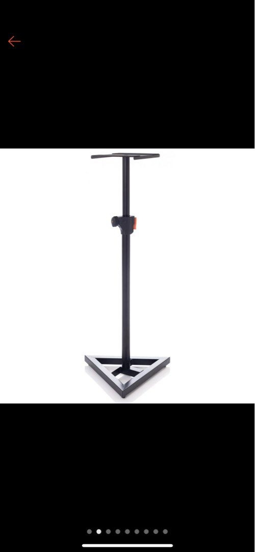 2x Bespeco PN90FL Professional Studio Monitor / Speaker Stand, Audio, Soundbars, Speakers ...