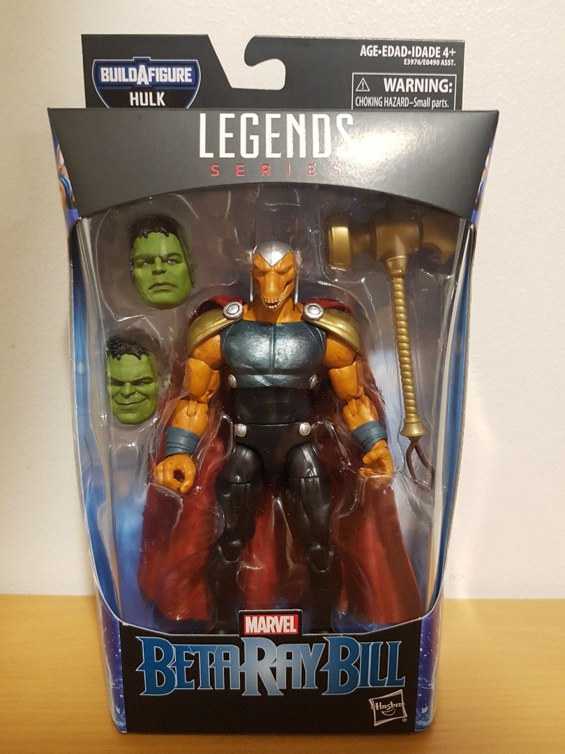BETA RAY BILL Marvel Avengers Endgame Smart Hulk Wave Marvel Legends ...