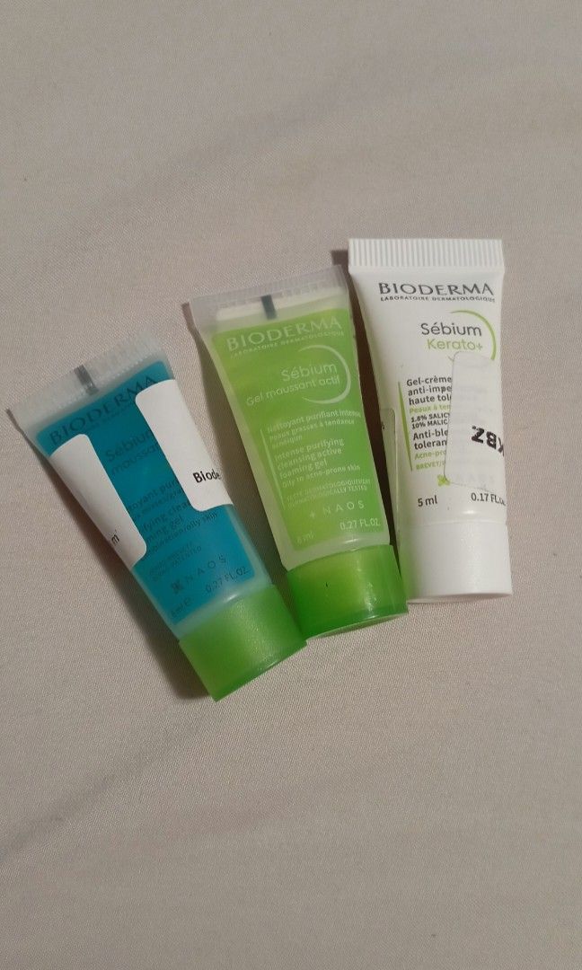 Bioderma sample set, Kesehatan & Kecantikan, Kulit, Sabun & Tubuh di ...