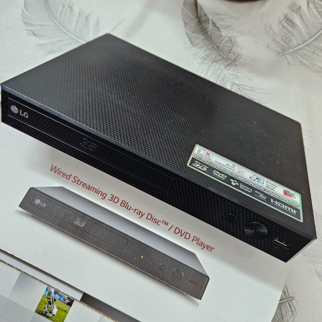Blu ray disc / dvd player LG BP450, TV & Home Appliances, TV & Entertainment, Blu-Ray & Media ...