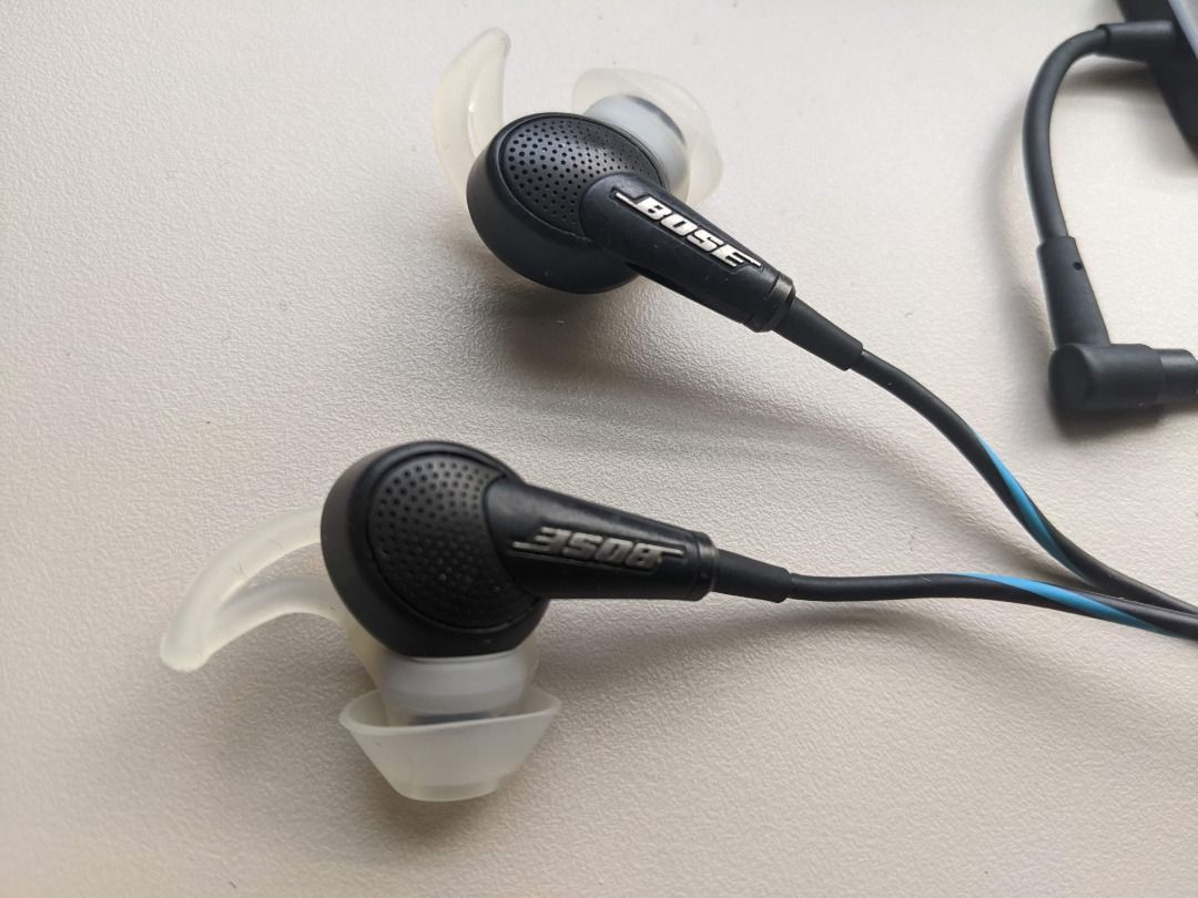 Bose QC20 headset, Audio, Headphones & Headsets on Carousell