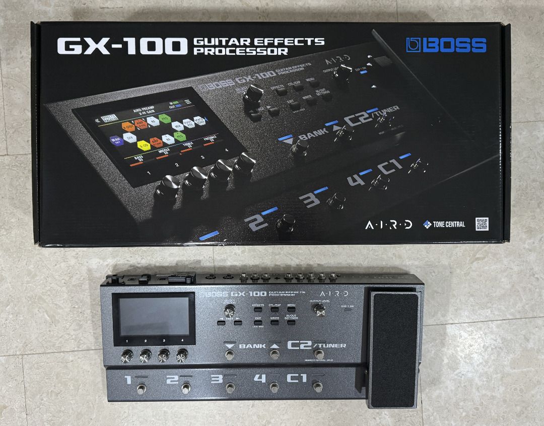 Boss Gx100 Guitar Effects Processor Hobbies And Toys Music And Media