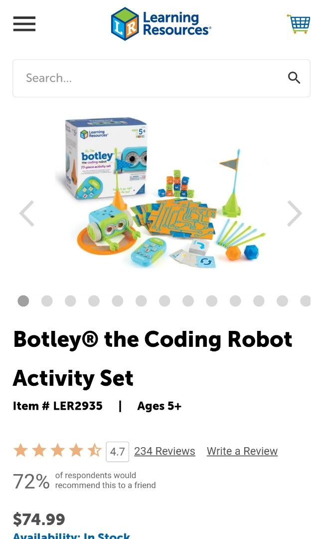 Botley The Coding Robot, Hobbies & Toys, Toys & Games on Carousell